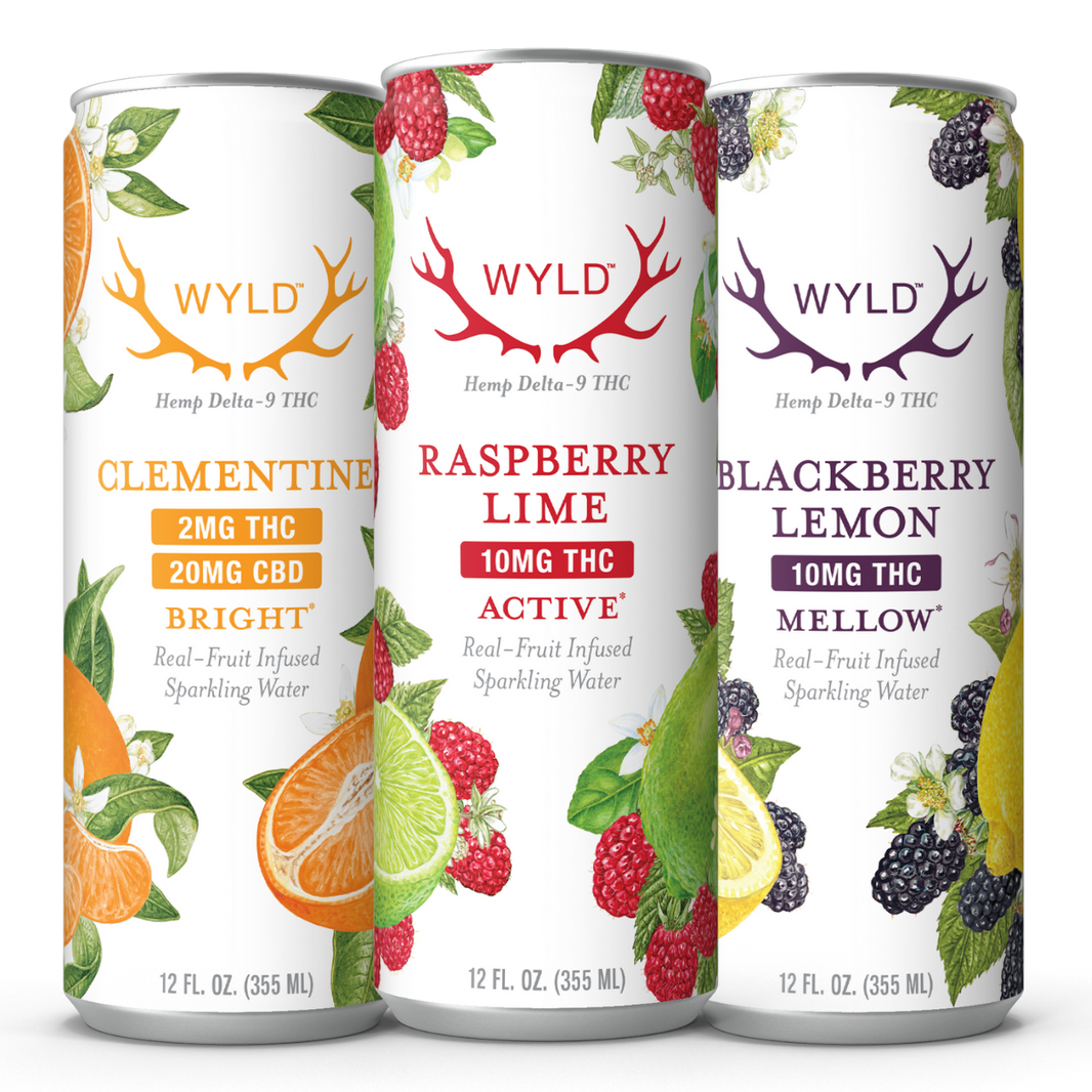 Shop Wyld Hemp | Delta-9 THC Sparkling Waters | Wyld