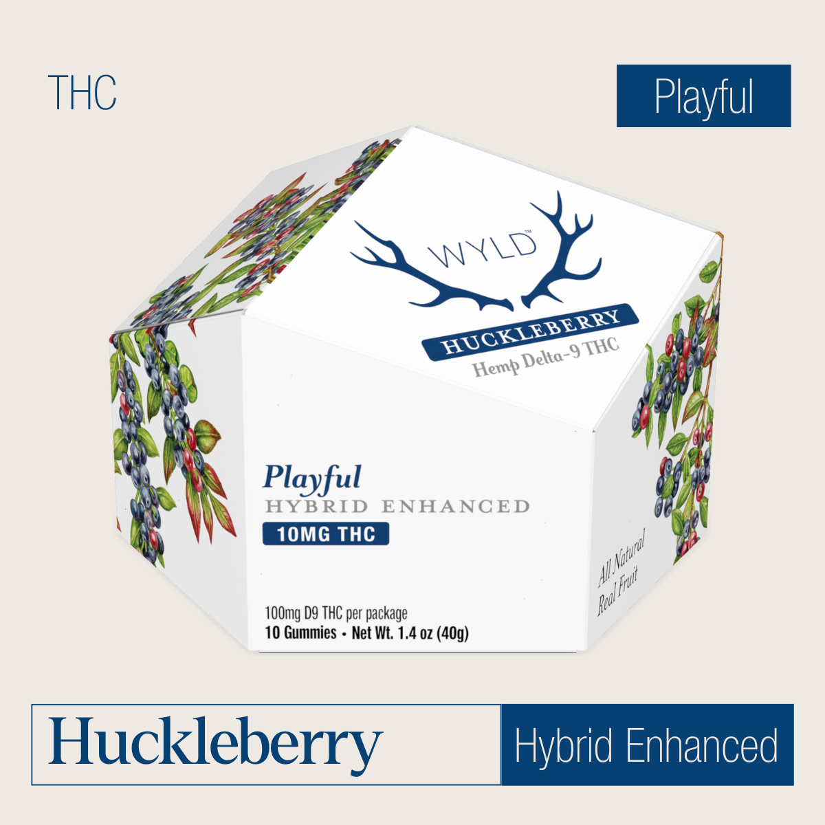 Huckleberry Hybrid THC Gummies | Hemp THC – Wyld