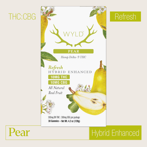 Pear 1:1 THC:CBG – Wyld
