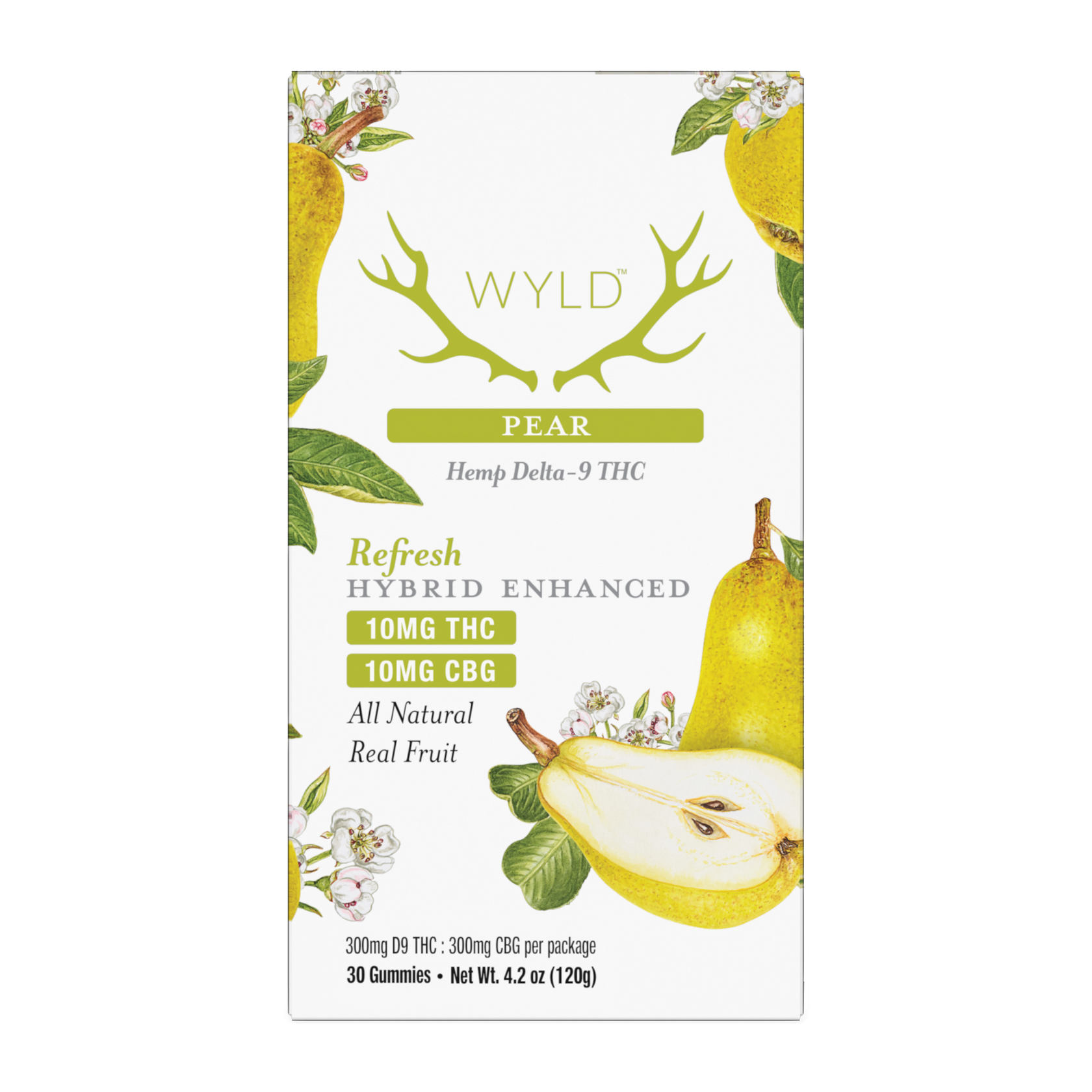 Pear 1:1 THC:CBG | Refresh – Wyld