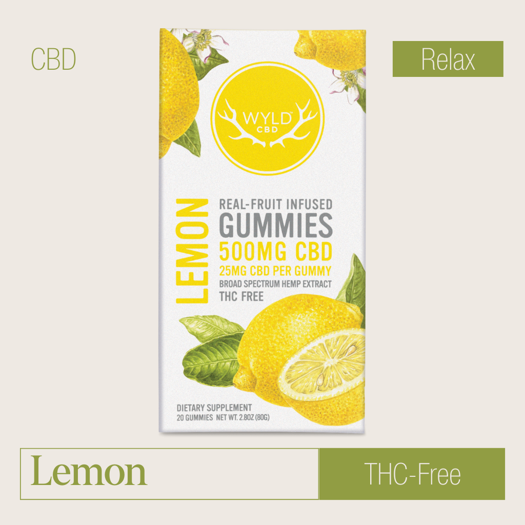 Lemon CBD Gummies | THC-Free – Wyld